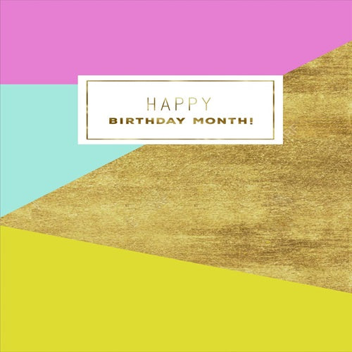 Happy Birthday Month – Card King