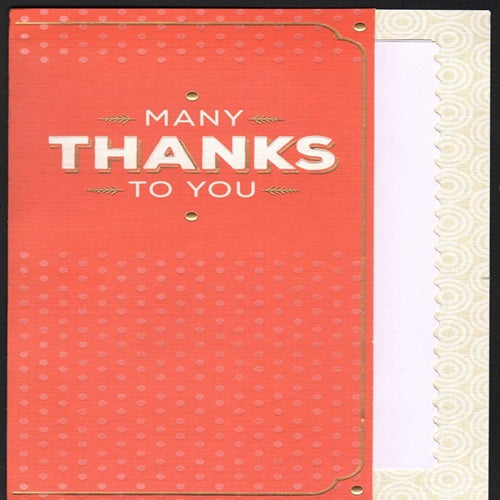 Many Thanks to You – Card King