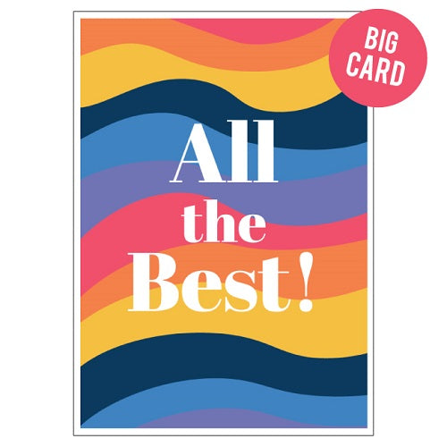 Large Card: All the Best – Card King