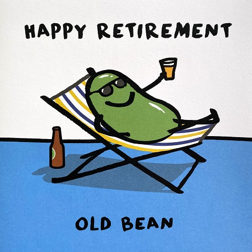 Happy Retirement Old Bean – Card King