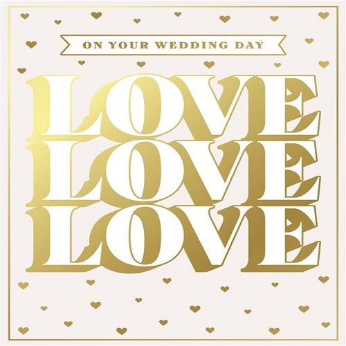 Large Card : Love Love Love – Card King